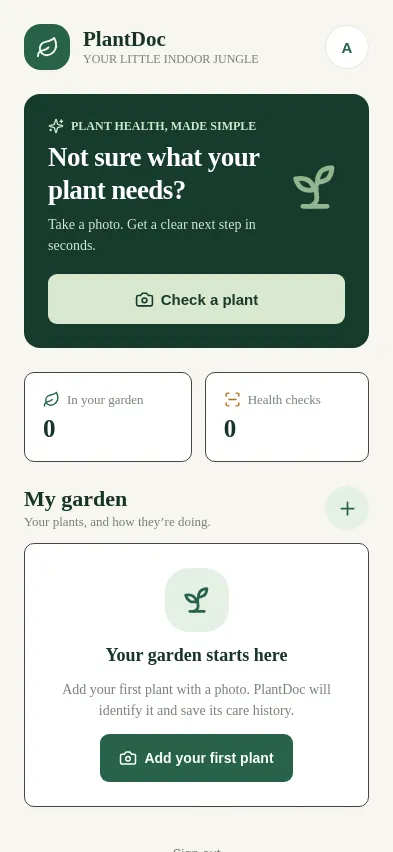 PlantDoc AI