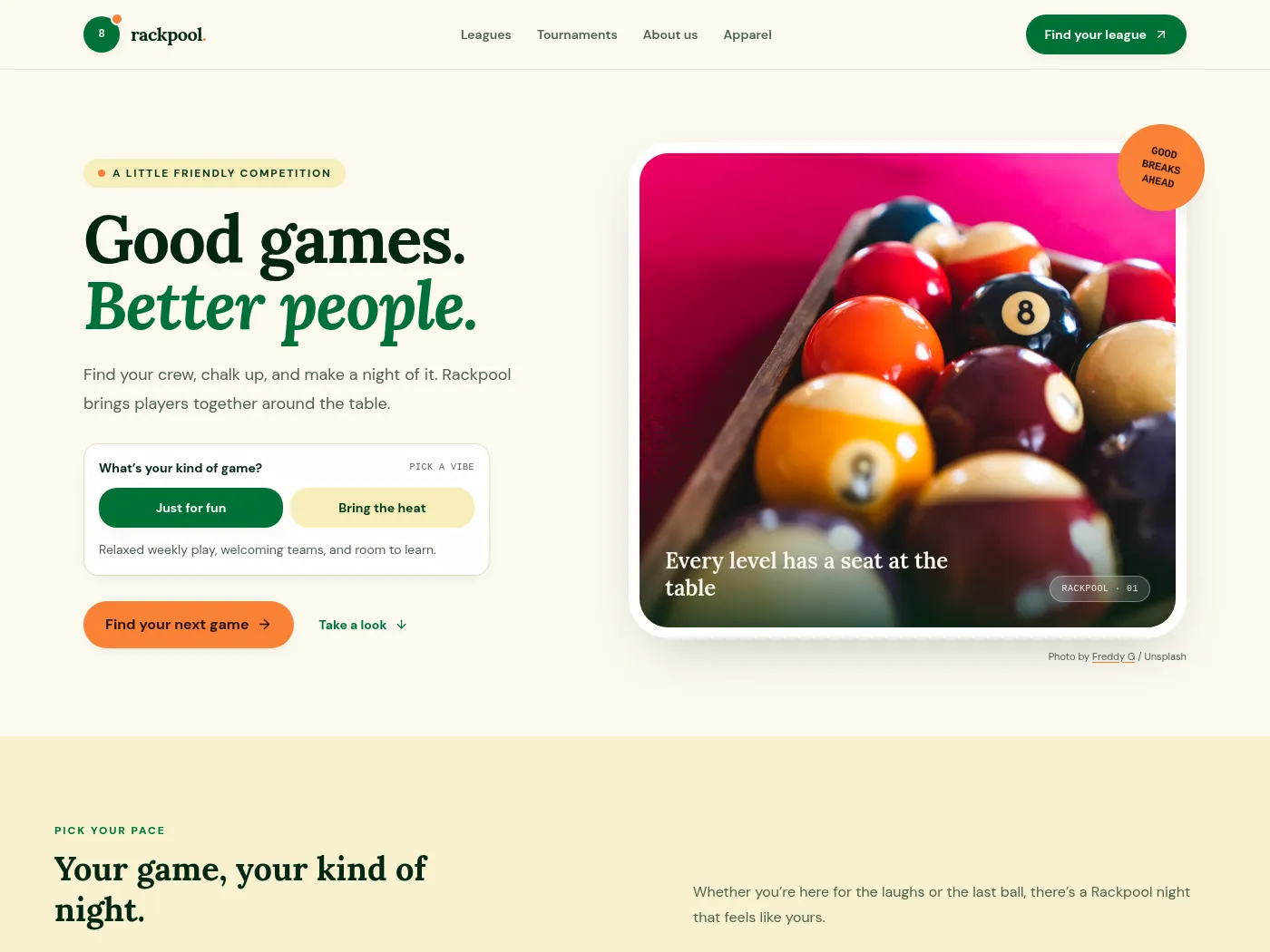 Rackpool League Hub