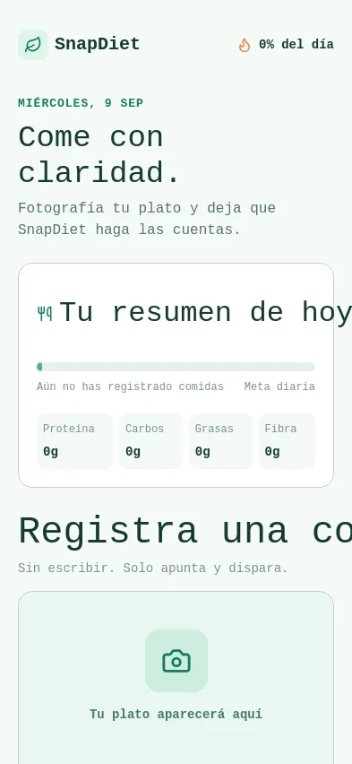 SnapDiet AI Tracker