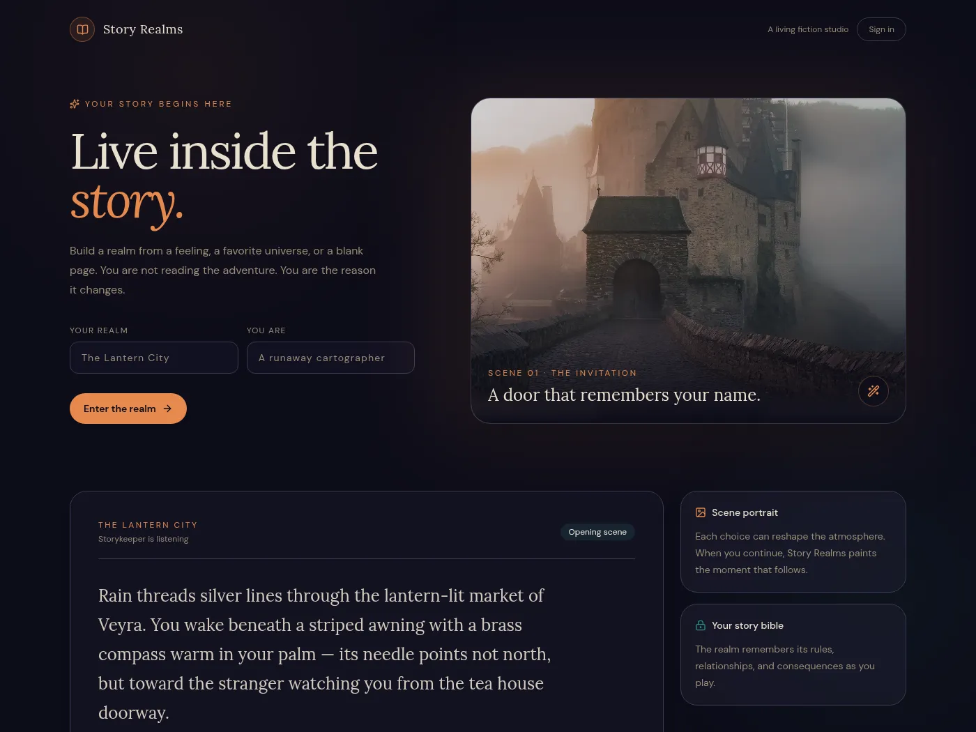 AI Story Realms