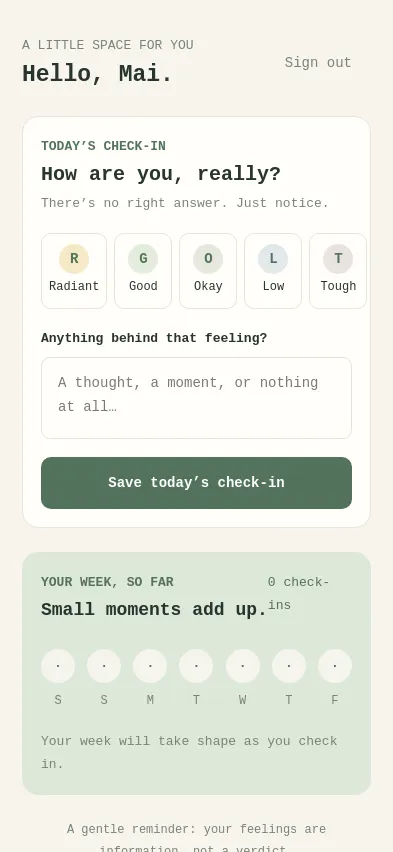 He Mood Tracker