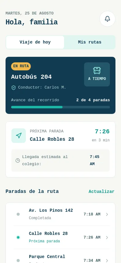 Student Transit App
