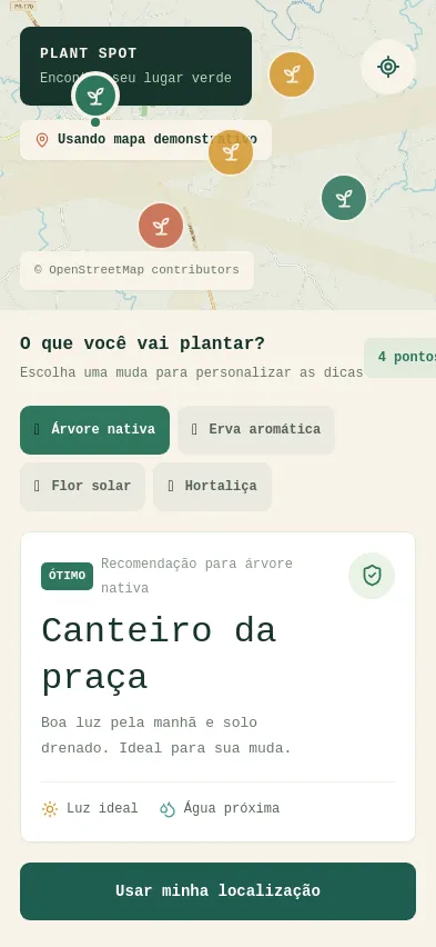 Planting Spot Finder