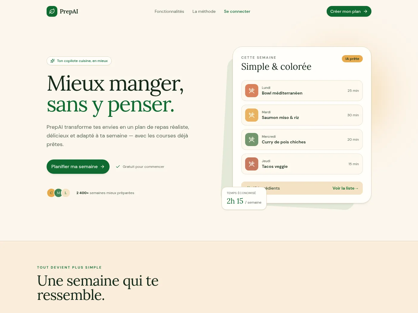 PrepAI Meal Planner