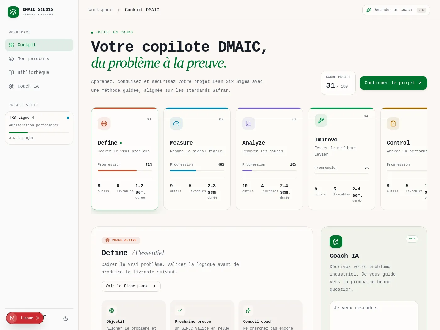 DMAIC Studio