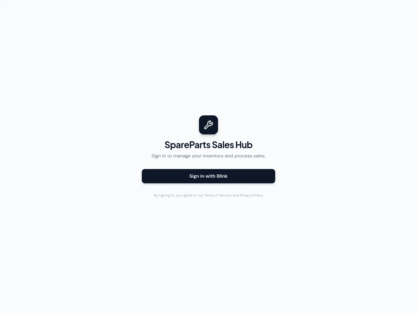 SpareParts Sales Hub