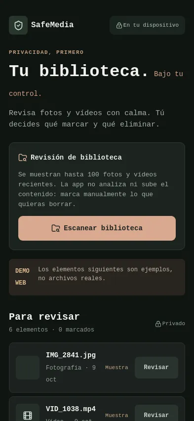 SafeMedia Tracker