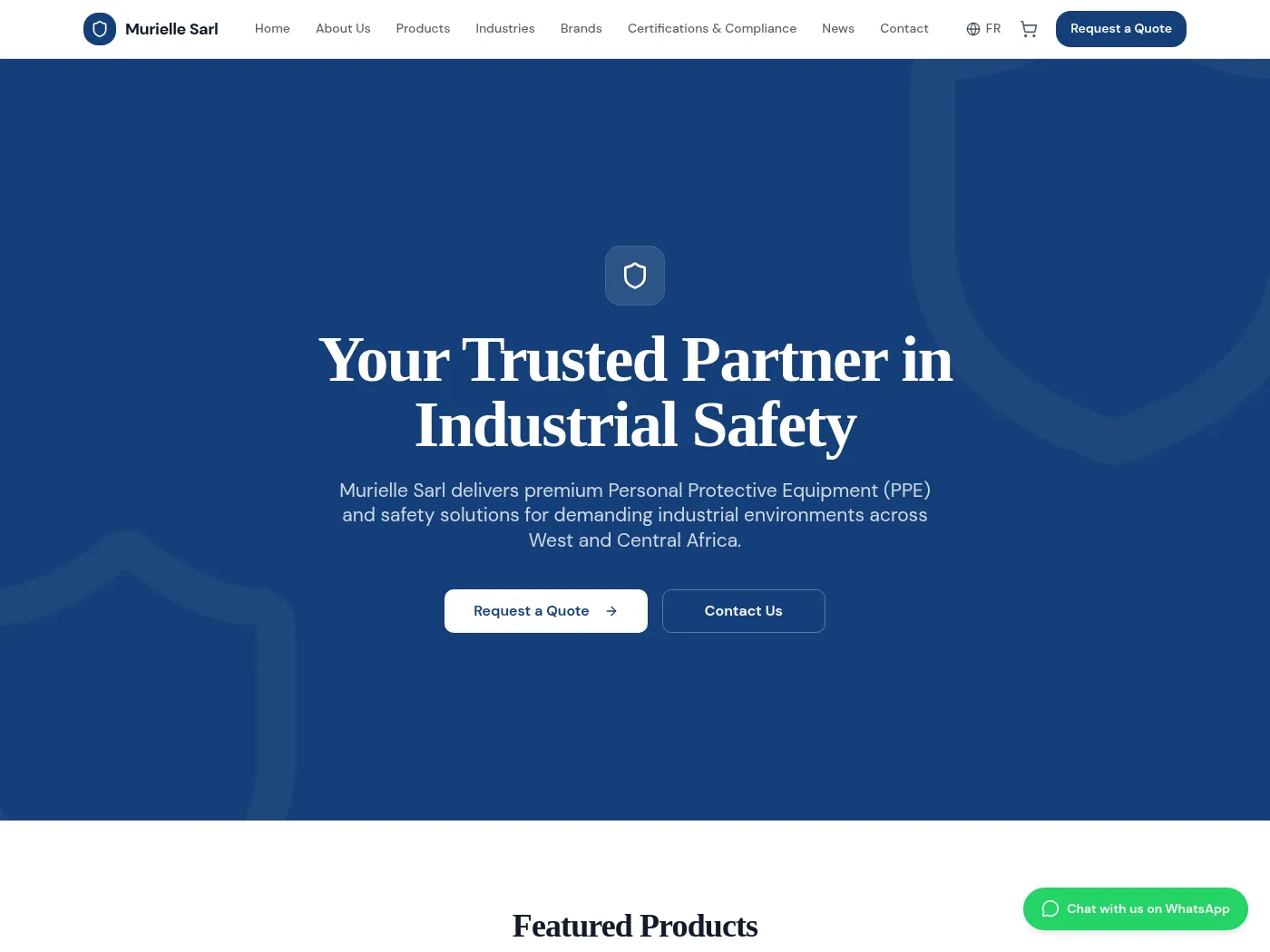 Murielle Sarl Website Refresh (Remix)