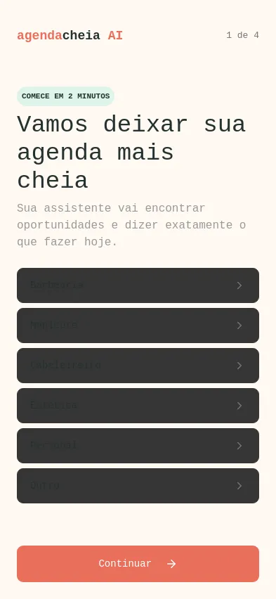 AgendaCheia AI