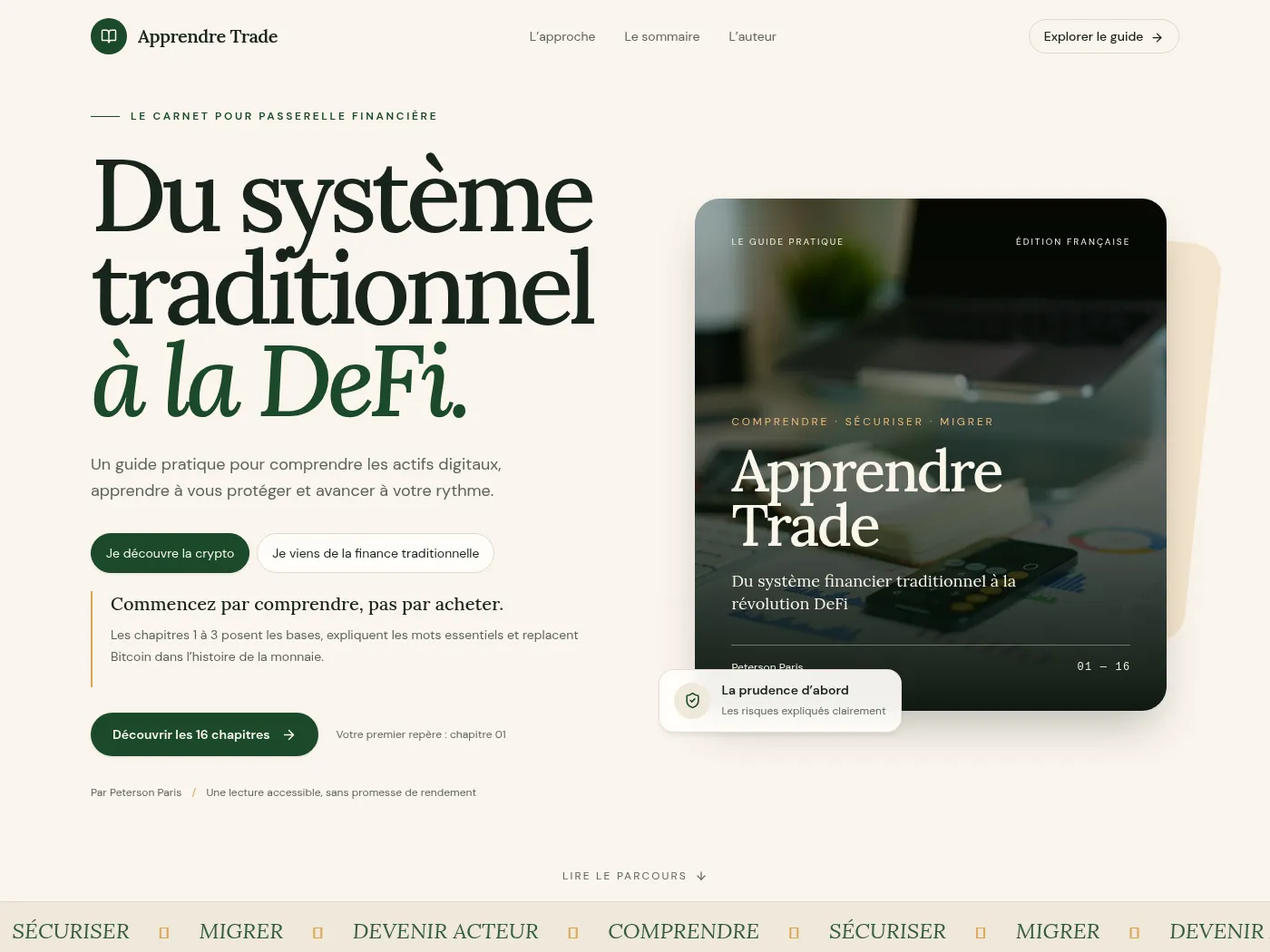 Apprendre Trade Guide