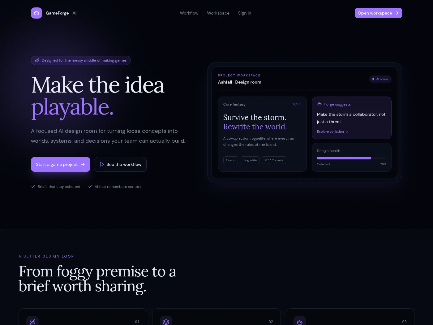 AI Game Design Assistant