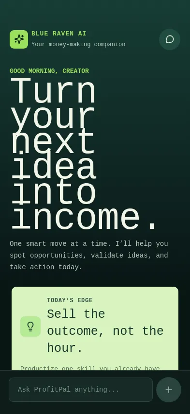 ProfitPal AI Companion