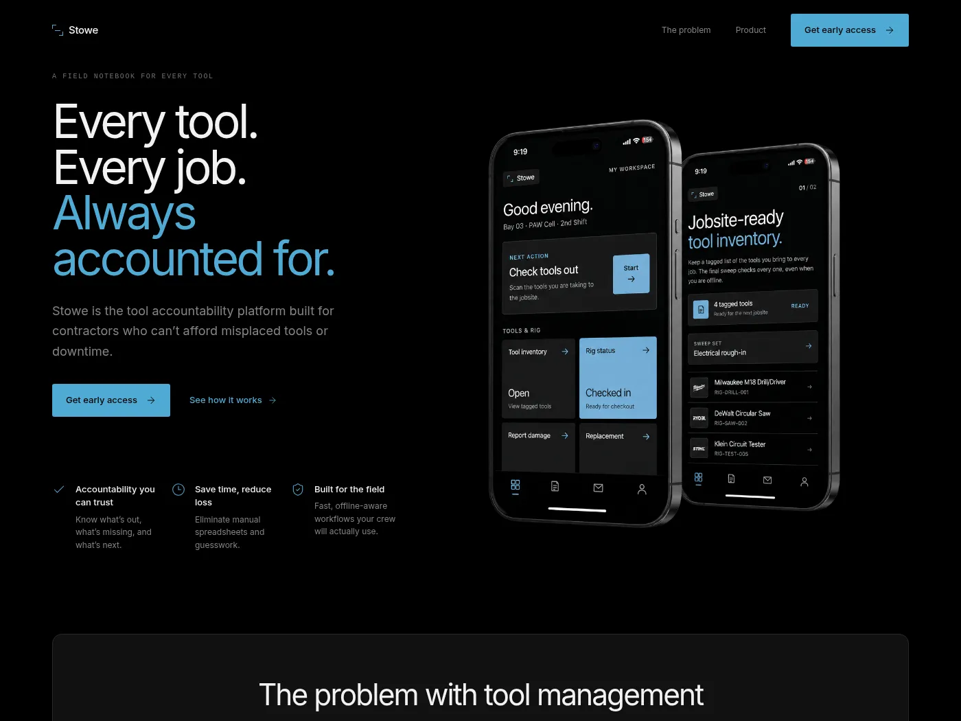Stowe Marketing Site