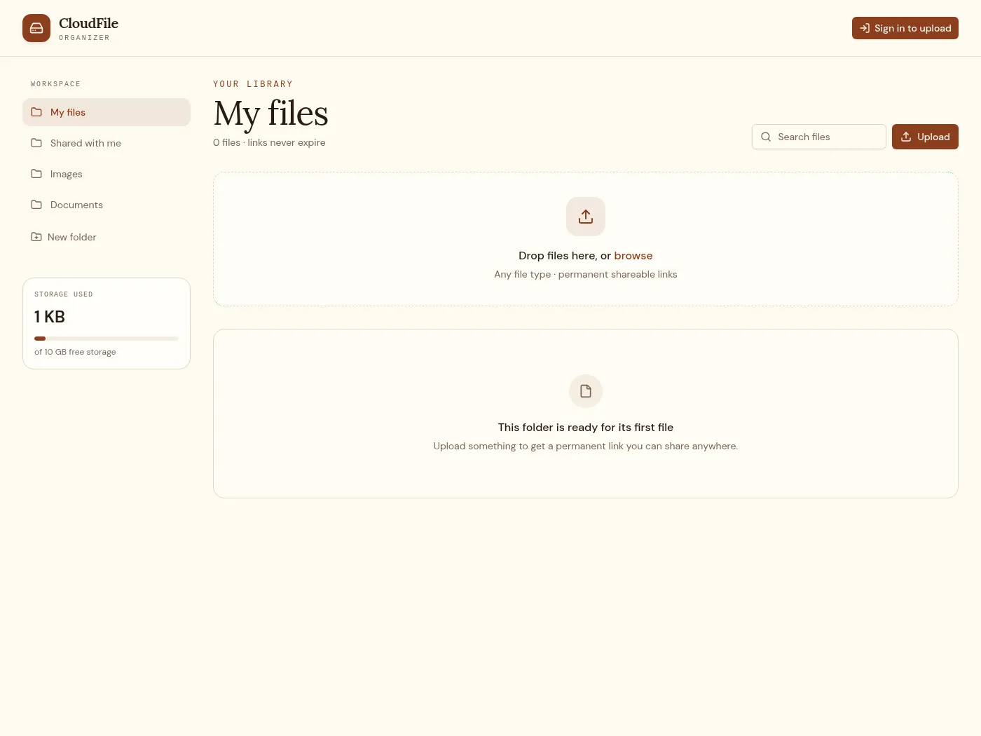 CloudFile Organizer
