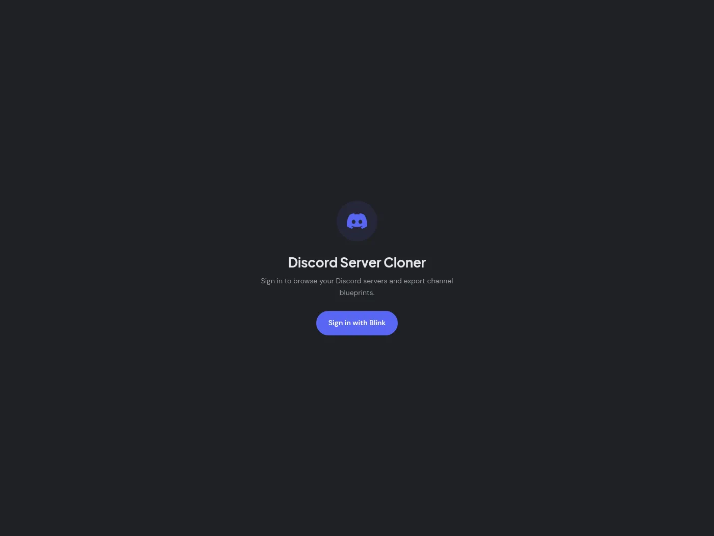 Discord Server Cloner