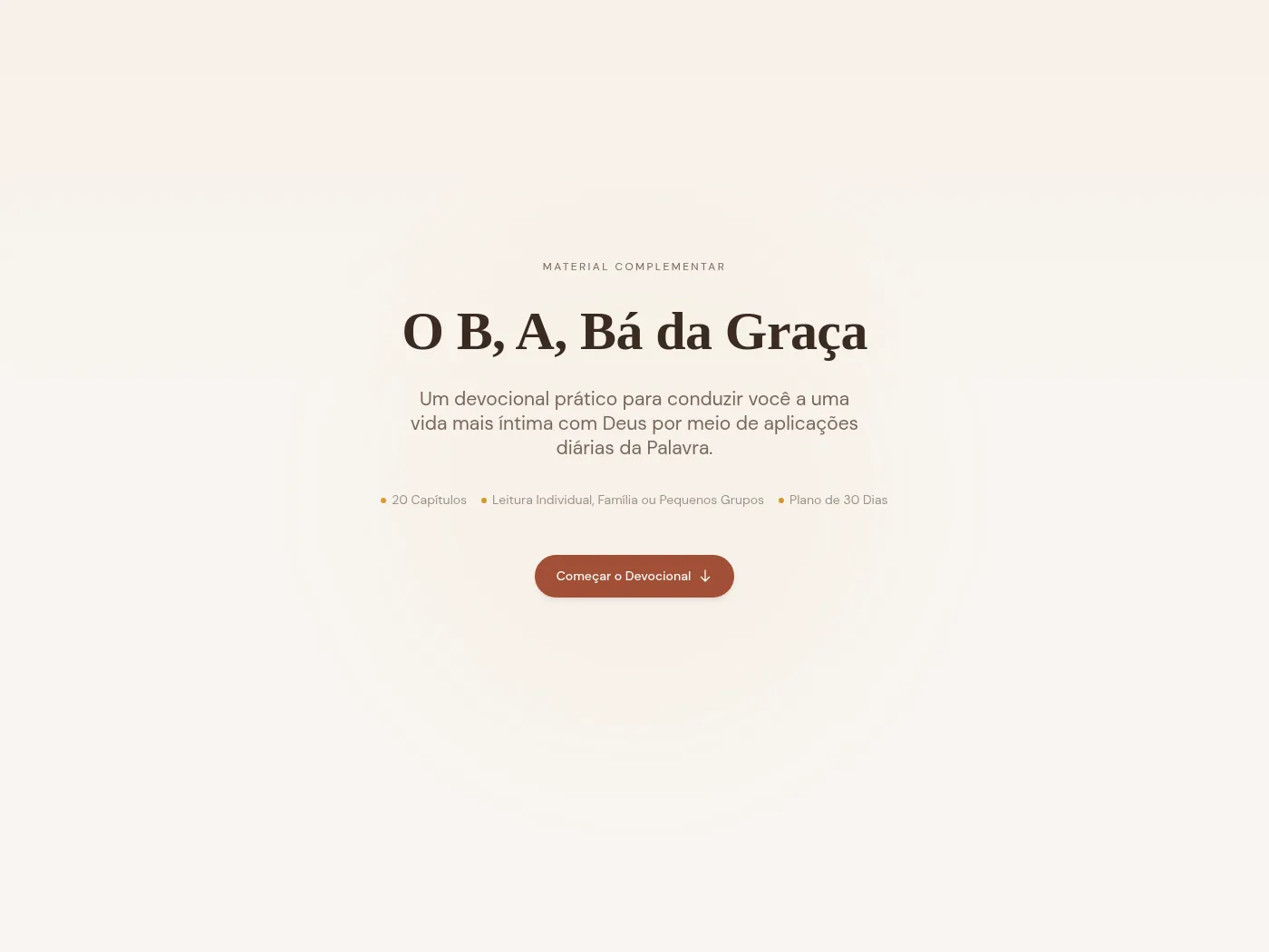 Prompt Mestre Devocional