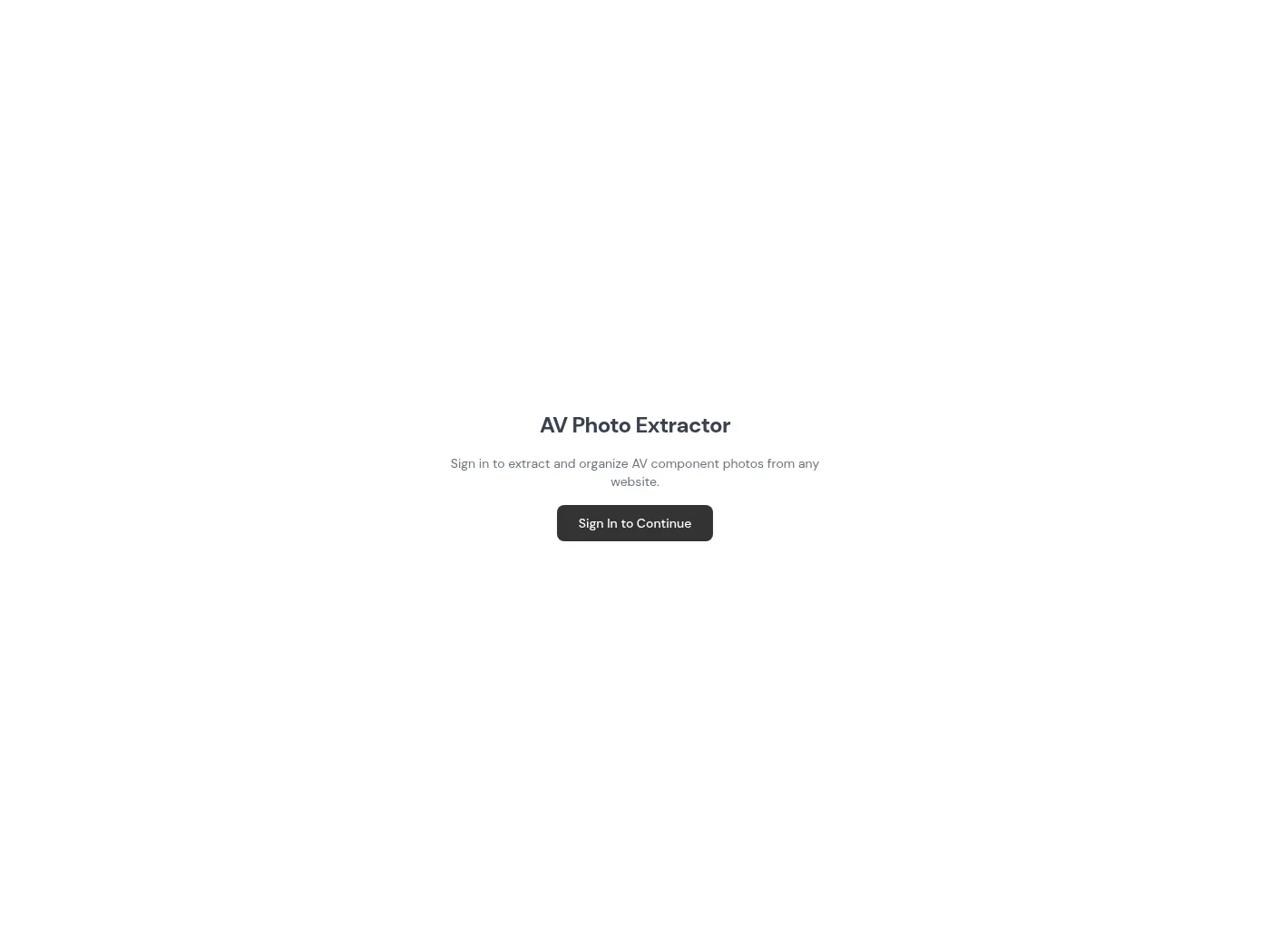 AV Photo Extractor