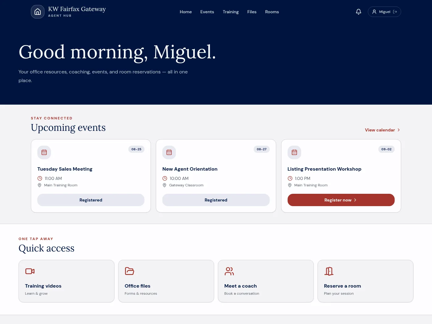 Agent Connect Portal