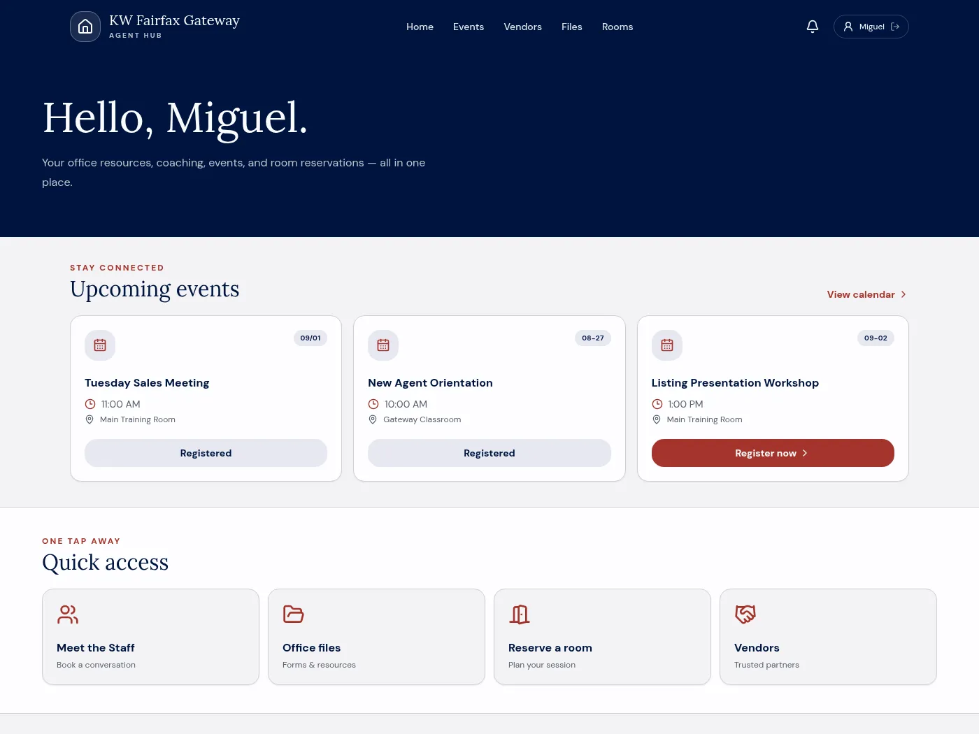 Agent Connect Portal