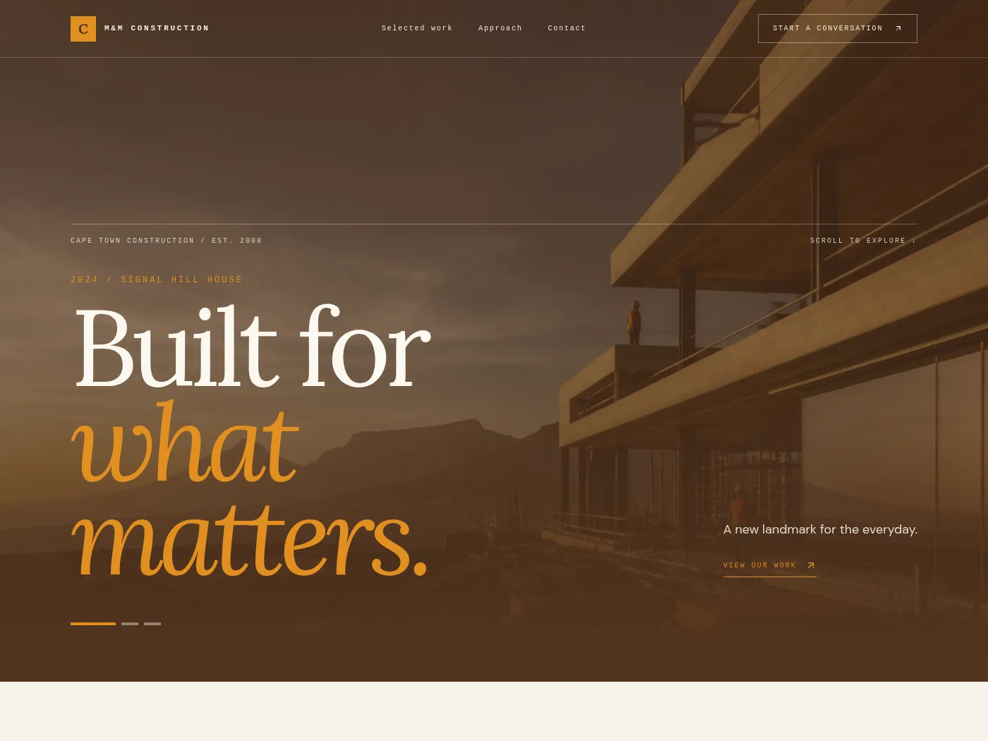 ConstructPro Web Presence