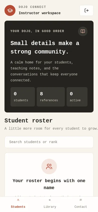 Dojo Connect