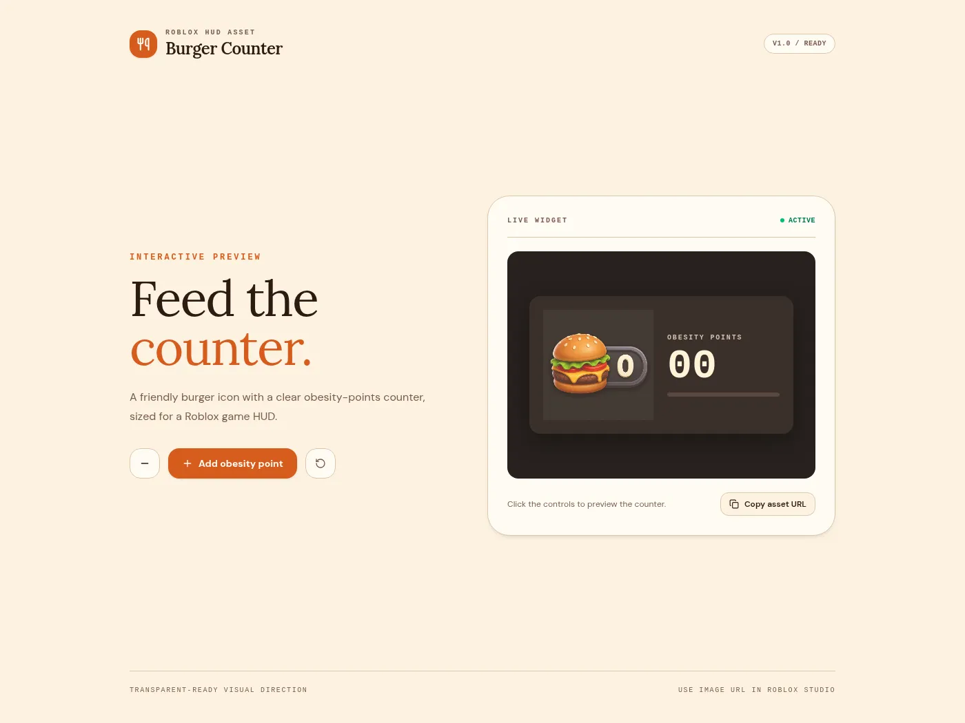 Roblox Burger Icon Tracker