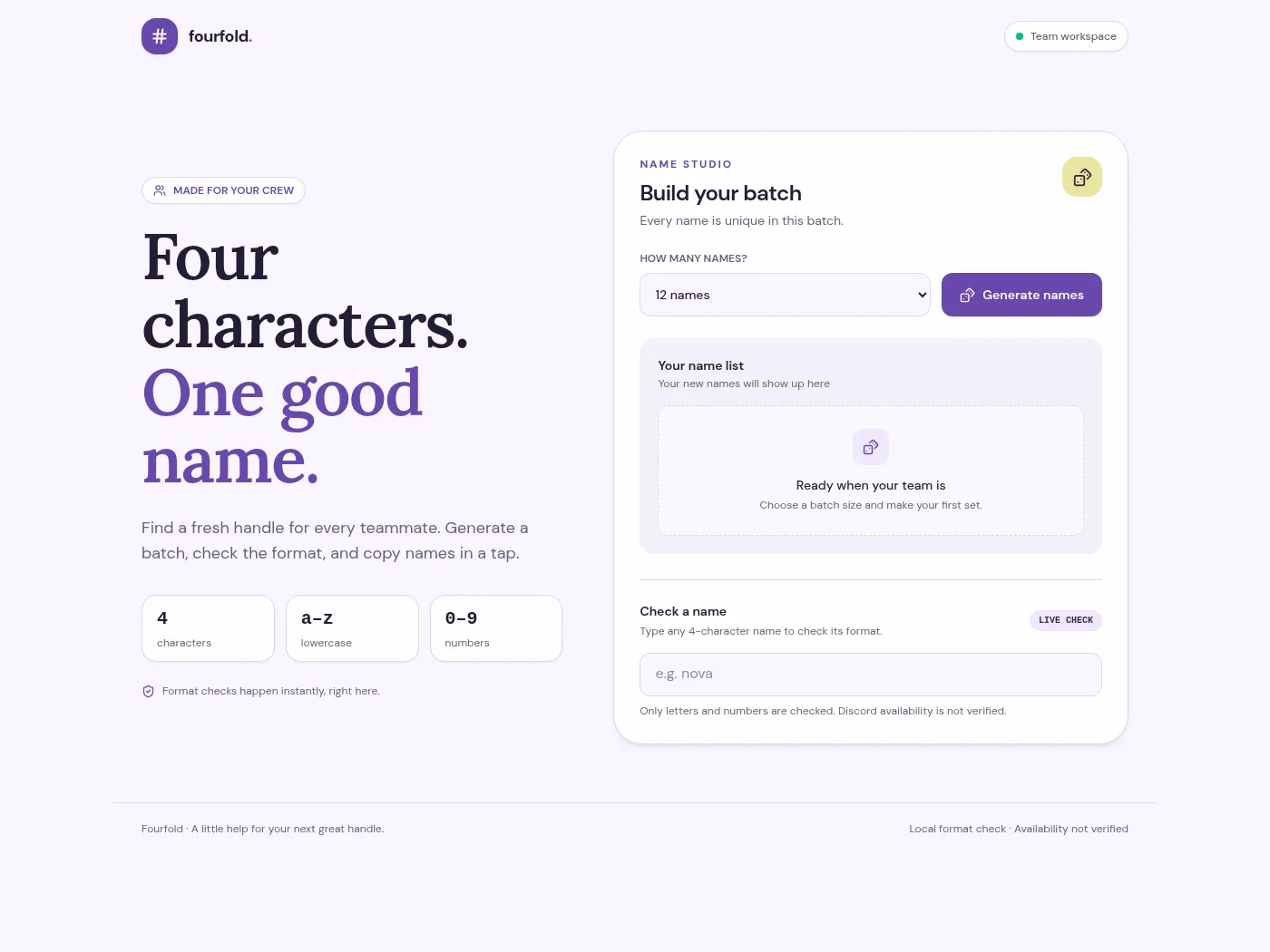 Discord Name Generator