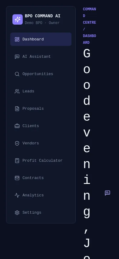 BPO Command AI