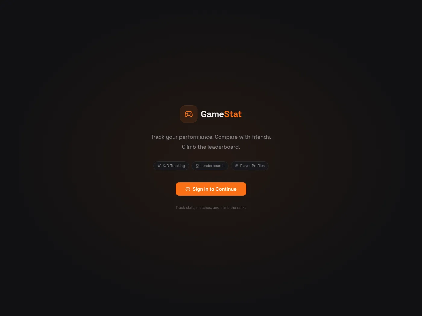 GameStat Dashboard