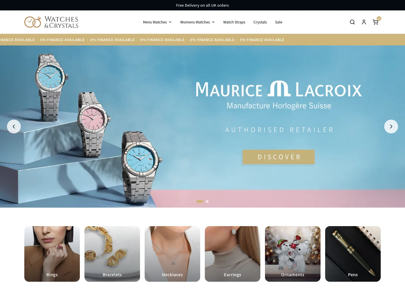 CrystalTime Landing Page