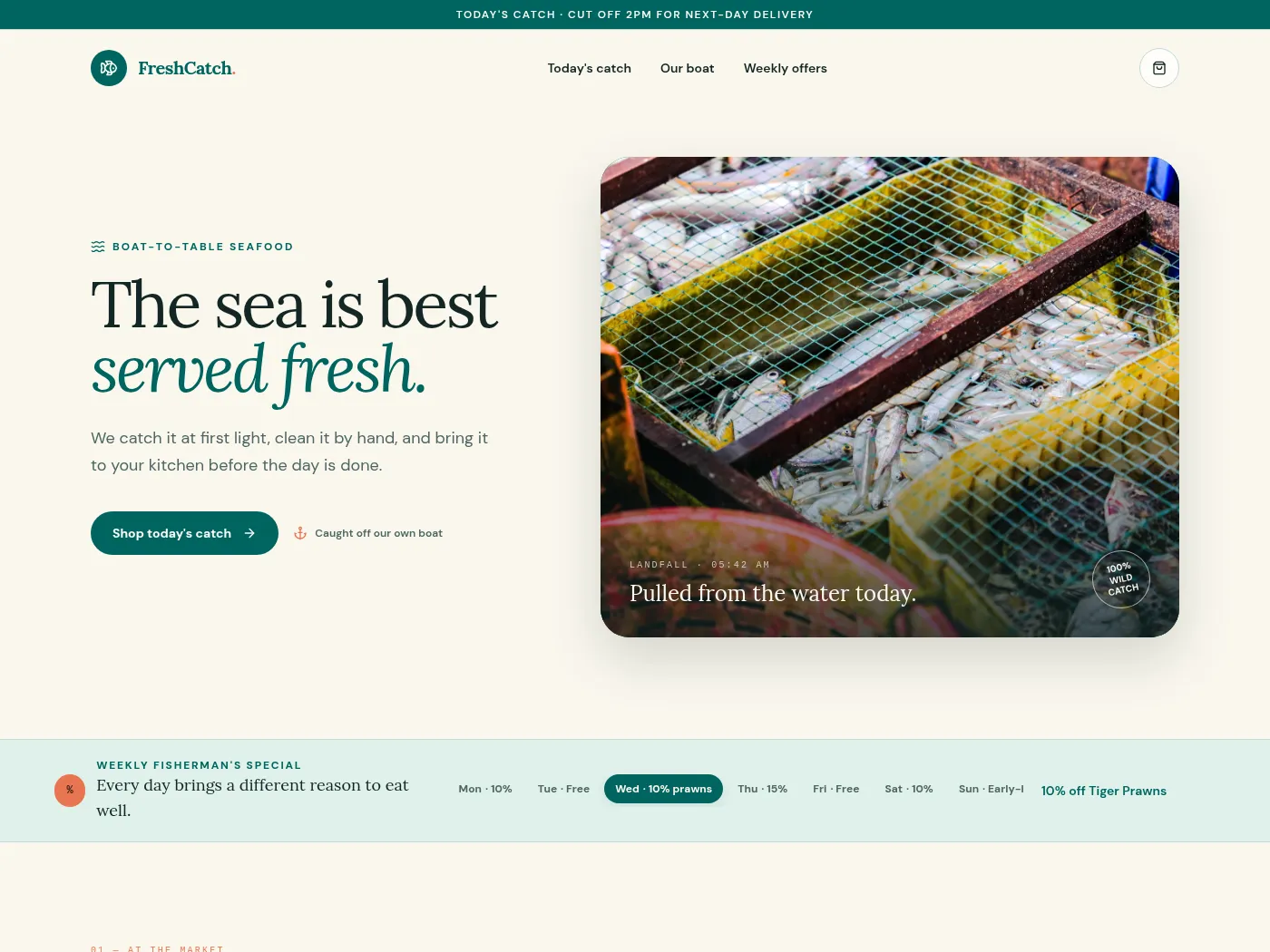 FreshCatch Fish Market