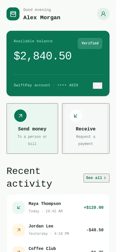 SwiftPay Mobile
