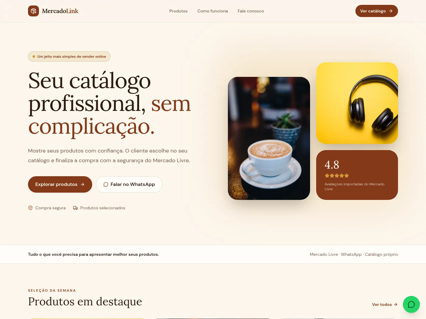 MercadoLink Catálogo Pro