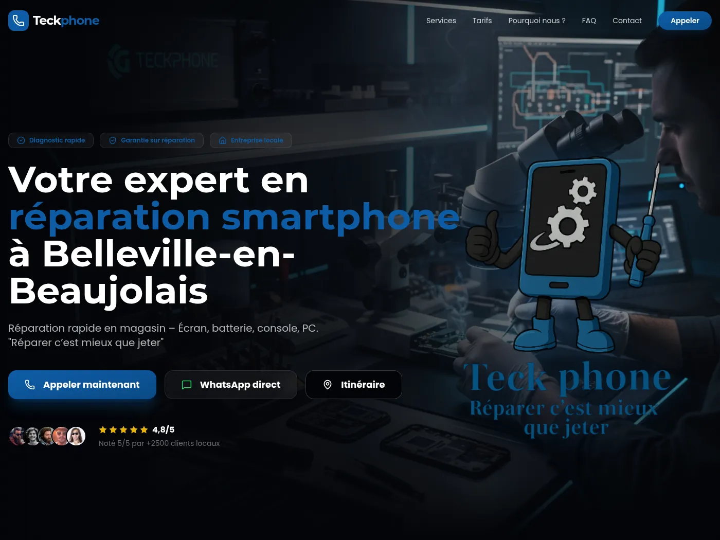 Teckphone Local Repair Site (Remix)