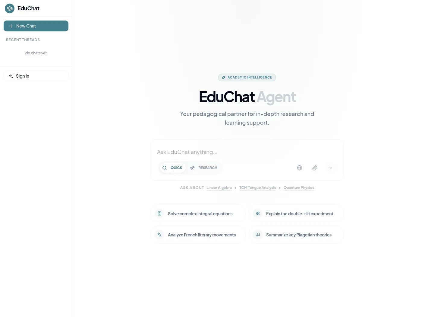 EduChat Agent