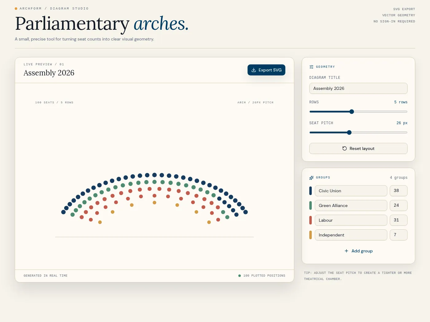 Arch Diagram Generator