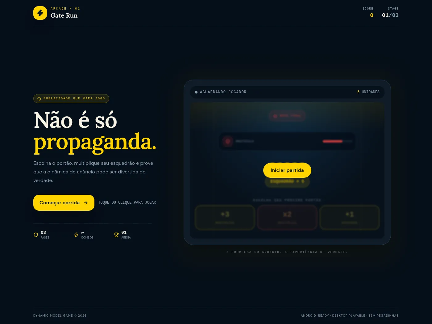 Dynamic Model Game