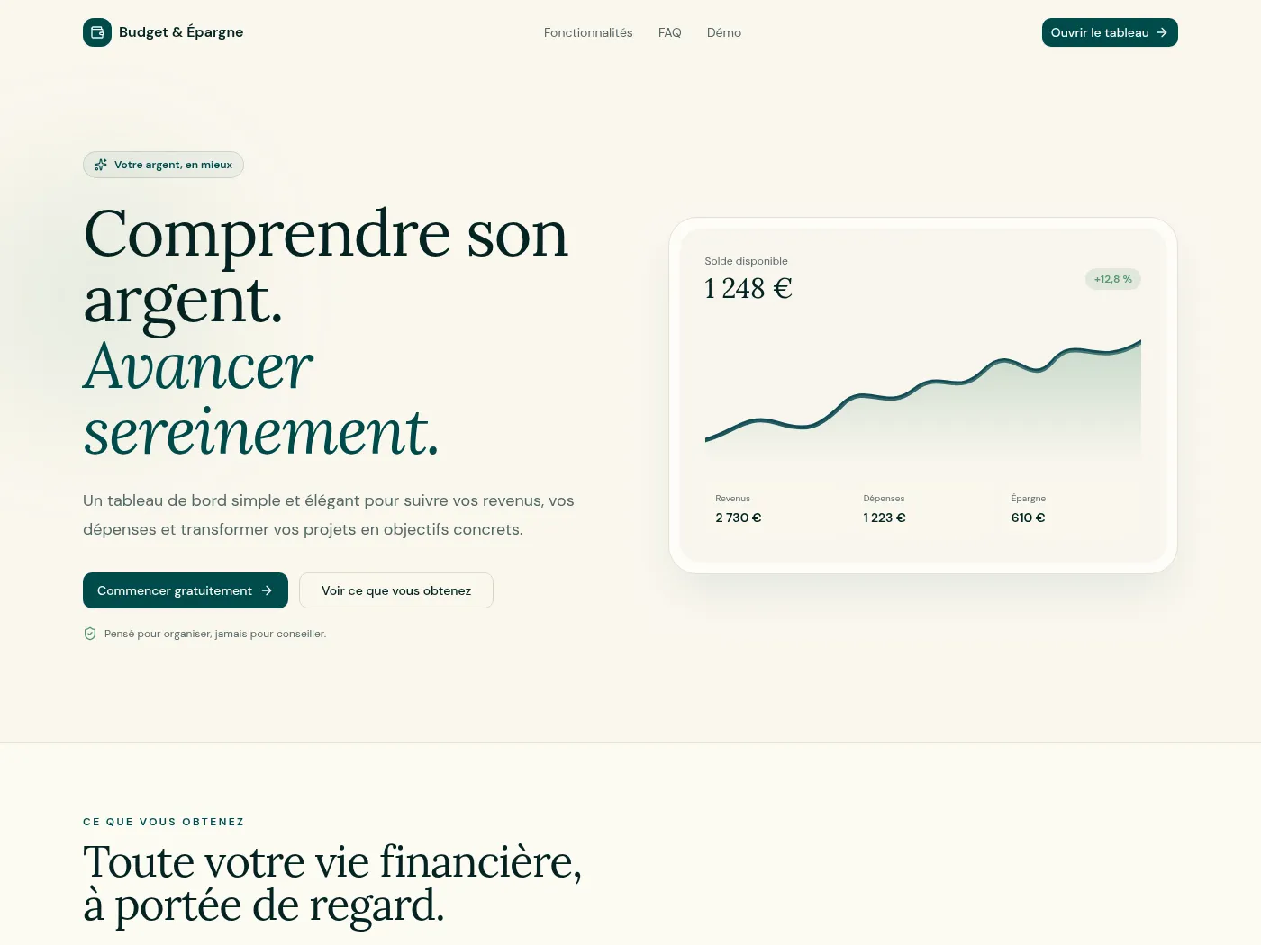 Budget & Épargne Pro