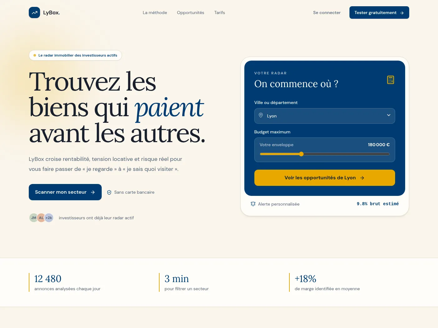 LyBox Rentabilité Express