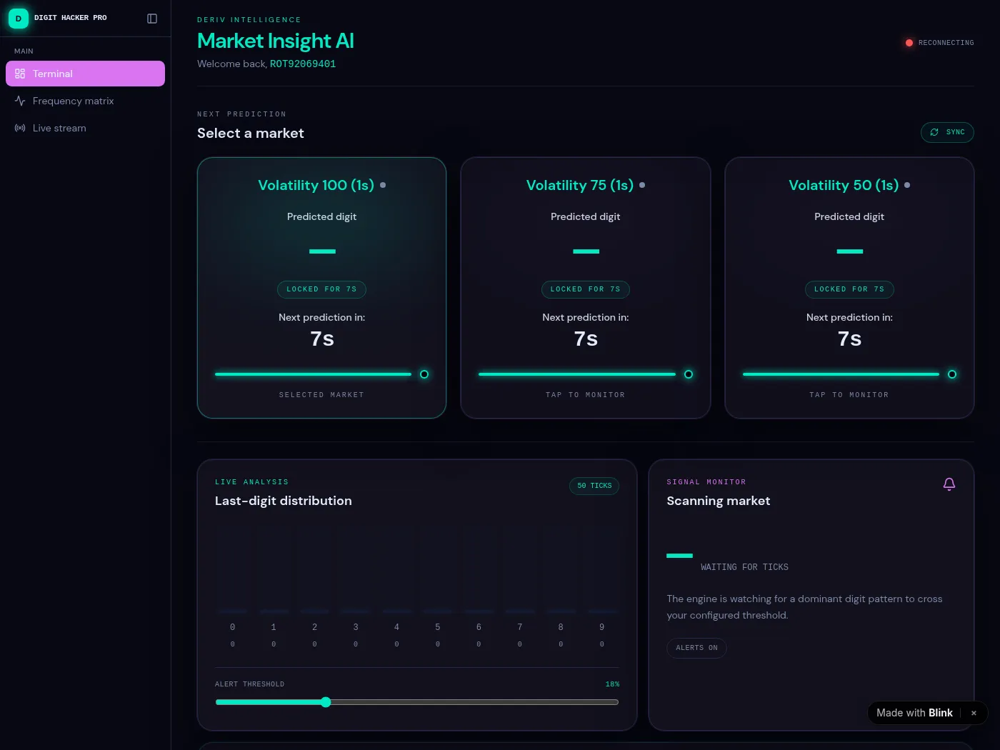 DIGIT MATCHES HACKER PRO
