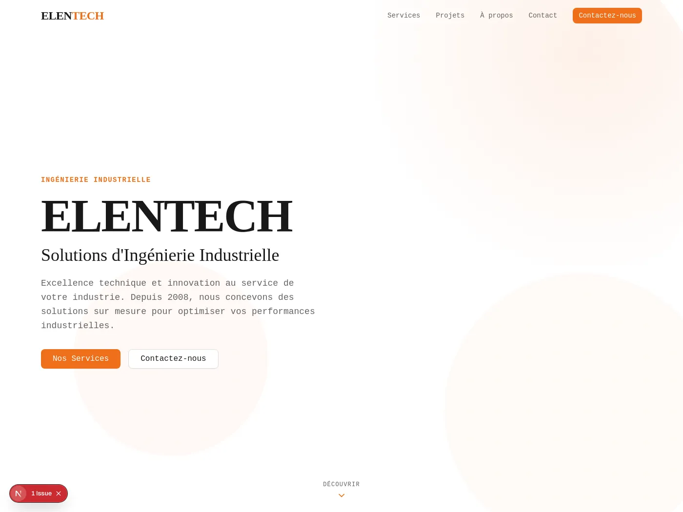 ELENTECH Corporate Website