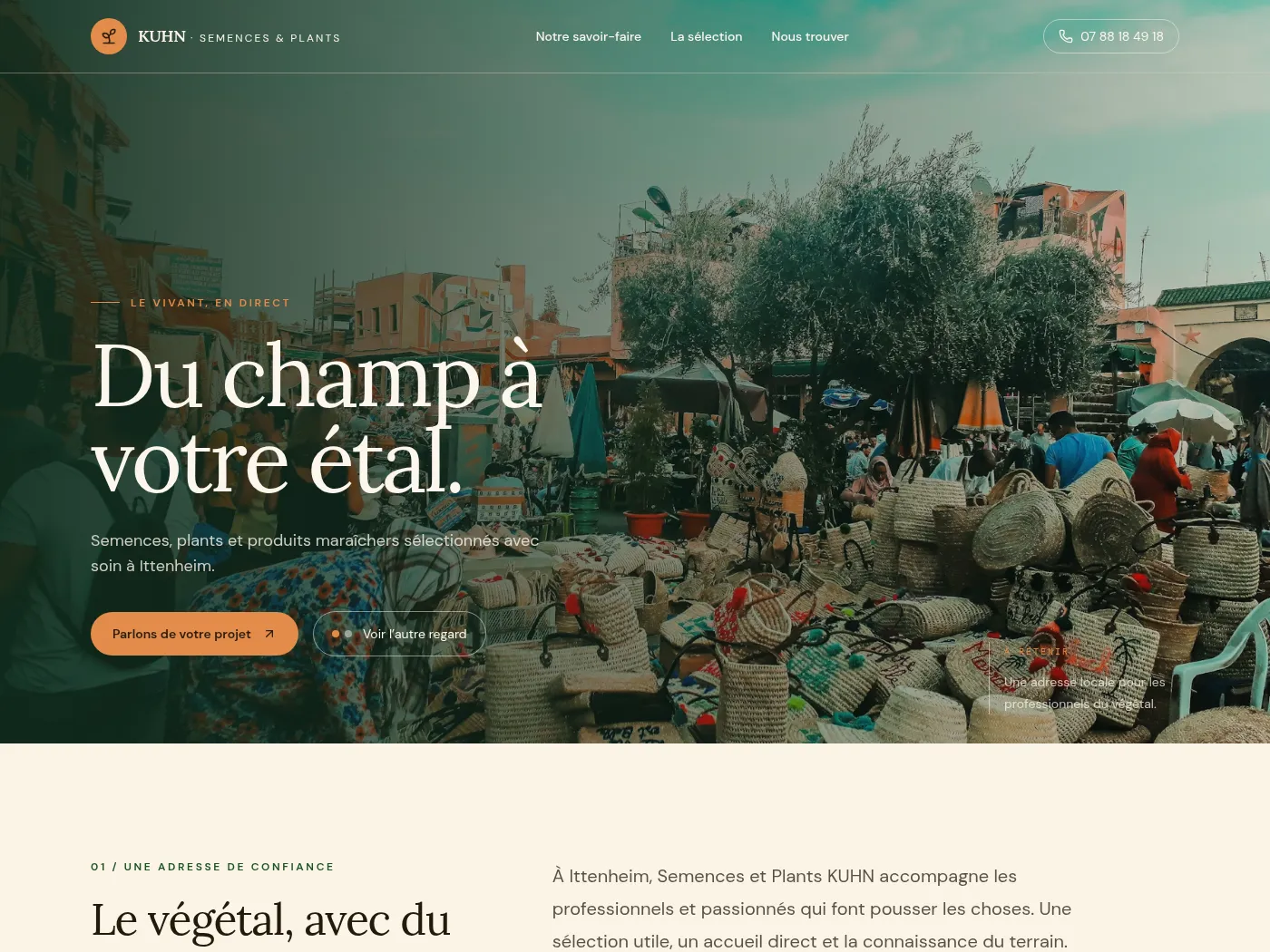Vendeur Site Web