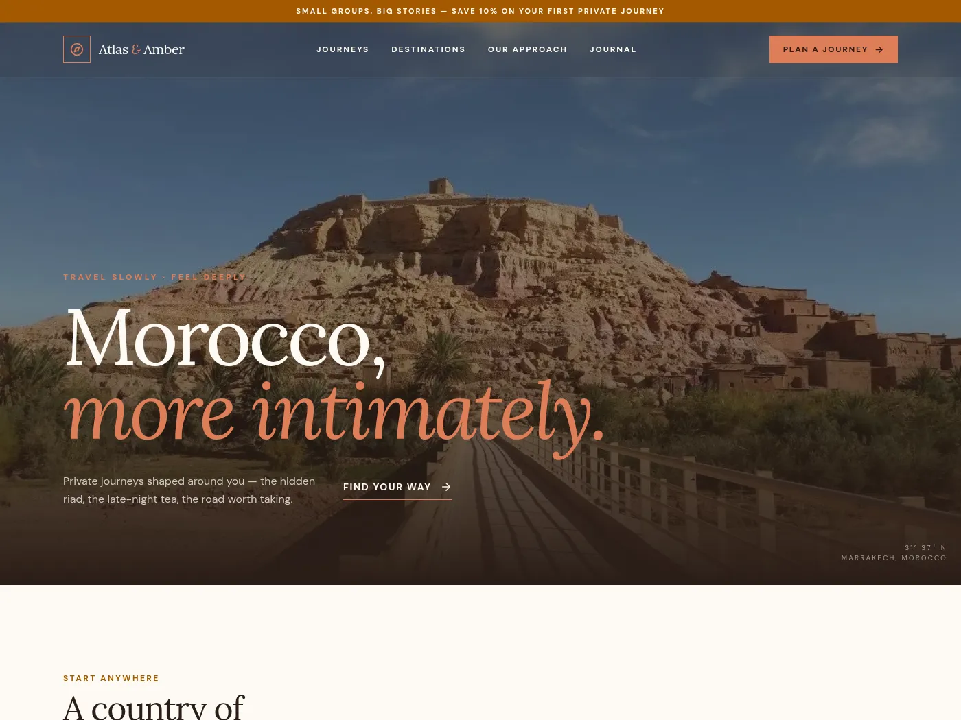 Morocco Tours Revamp