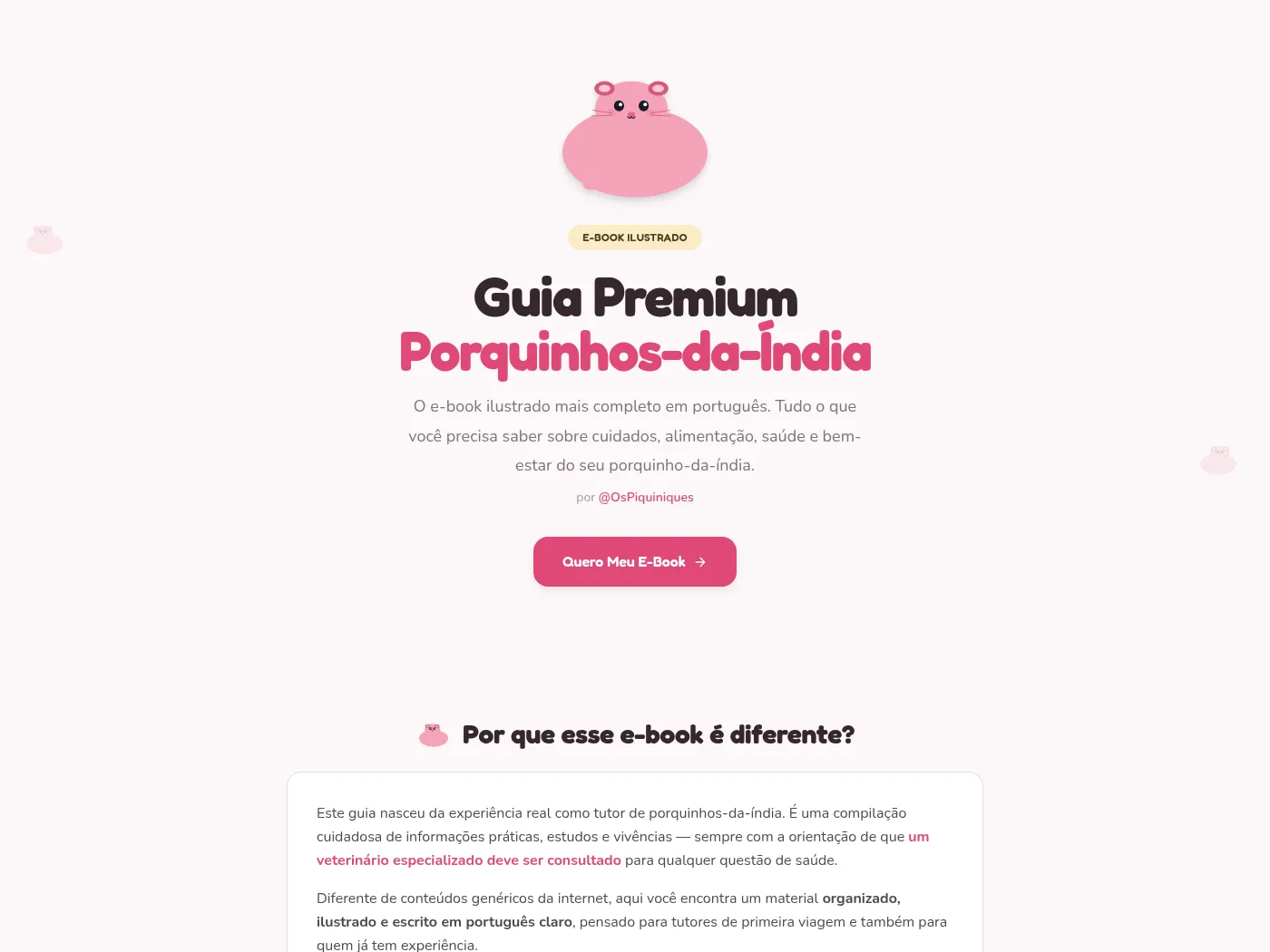 Guia Premium Porquinhos-da-Índia