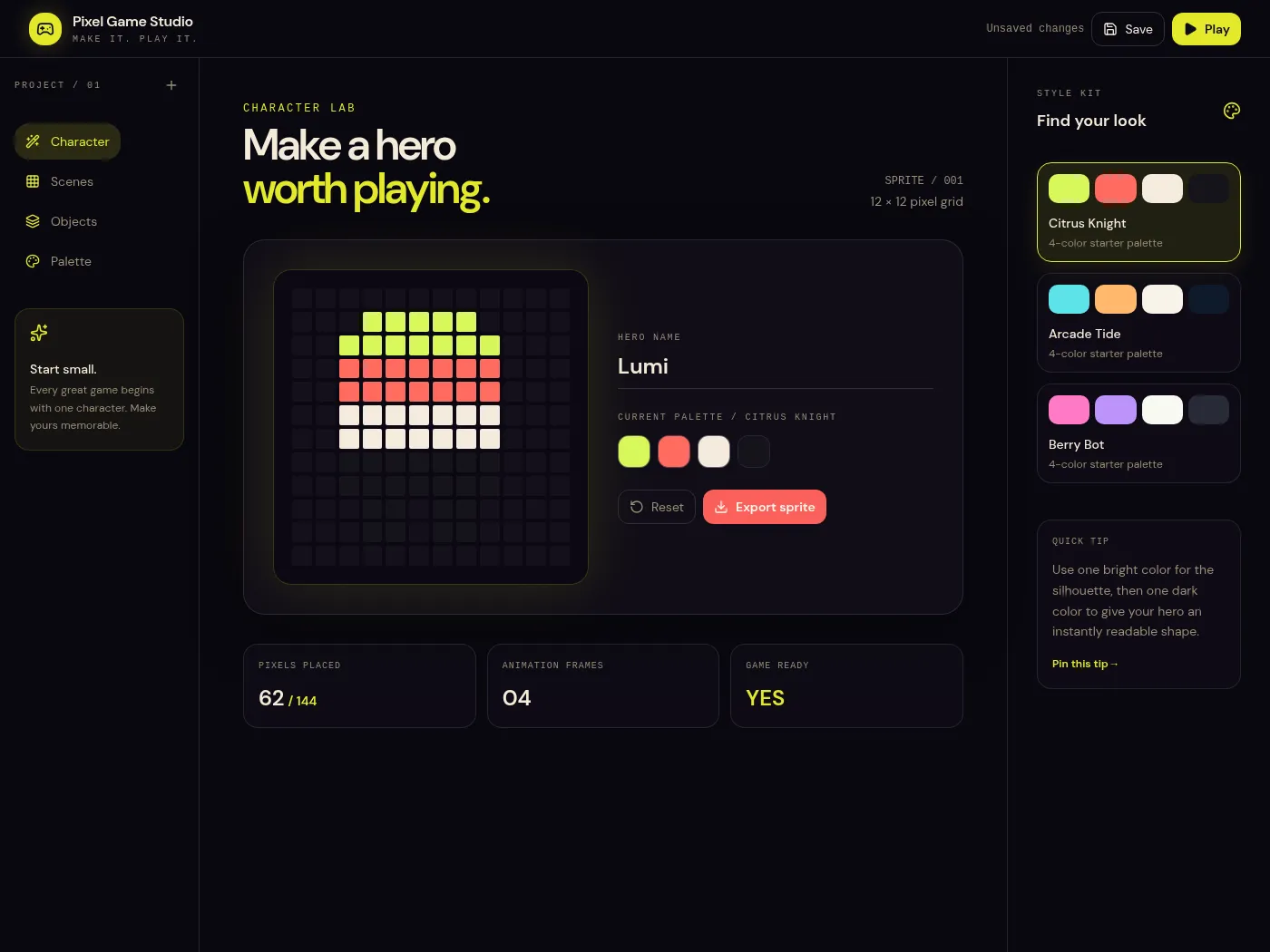 Pixel Game Studio