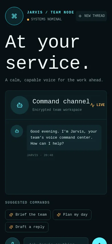 Jarvis AI Voice Assistant