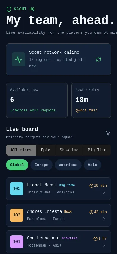 eFootball Scout Mobile