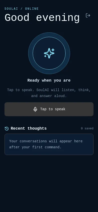 SoulAI Voice Companion
