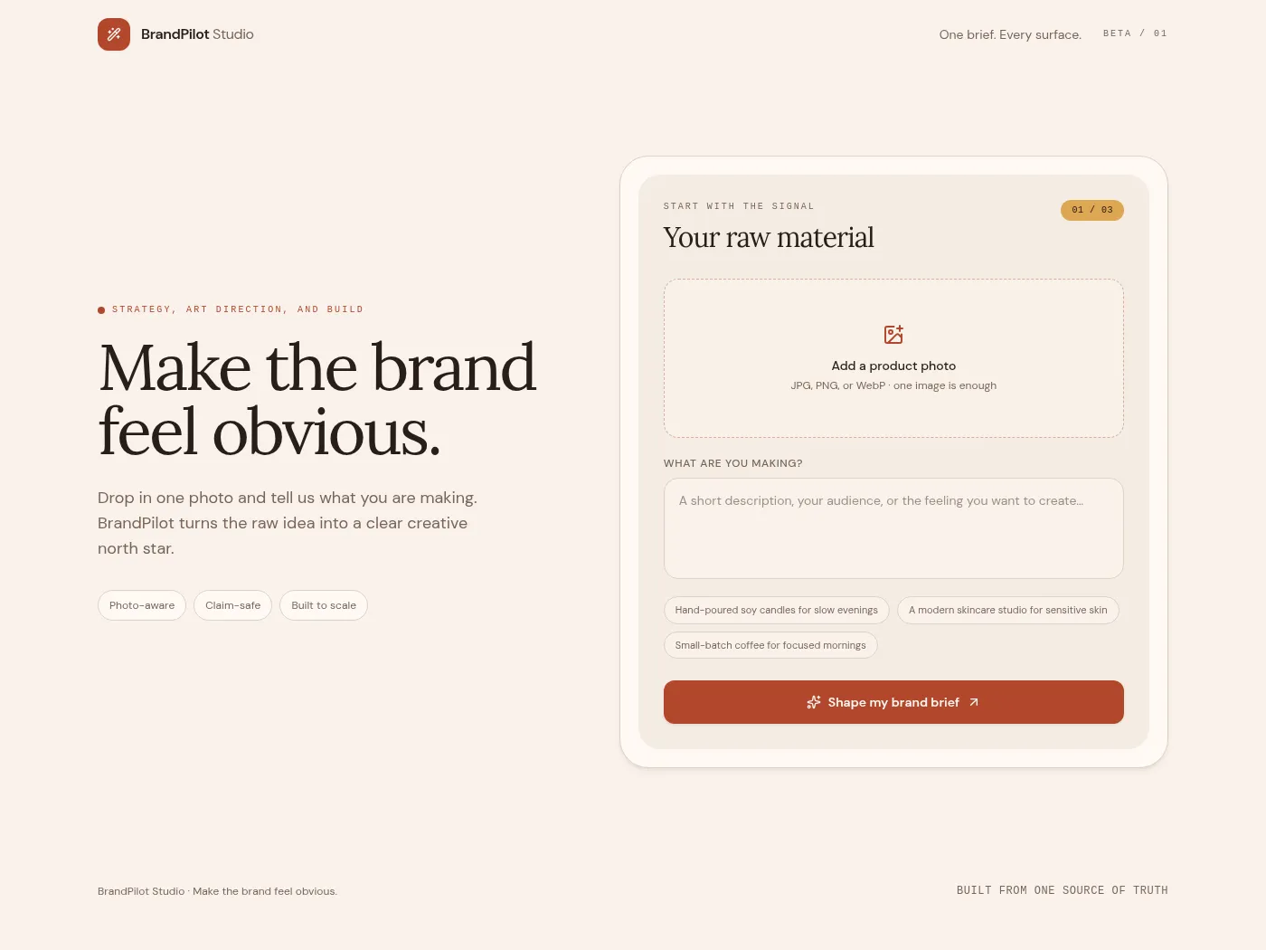 BrandPilot Studio