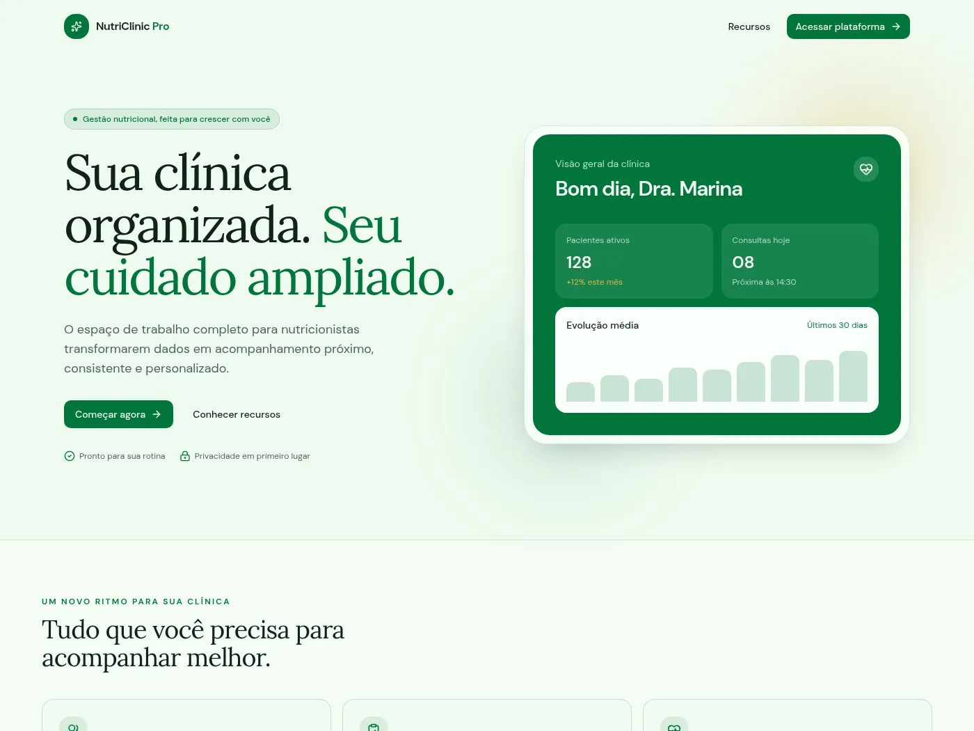 NutriClinic Pro Platform
